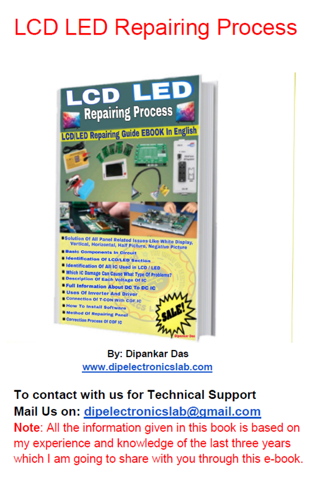 LCD LED Repairing Guide Ebook in English