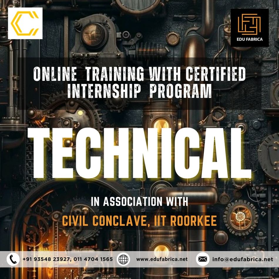 Technical Online Training with Internship program in Association with ...