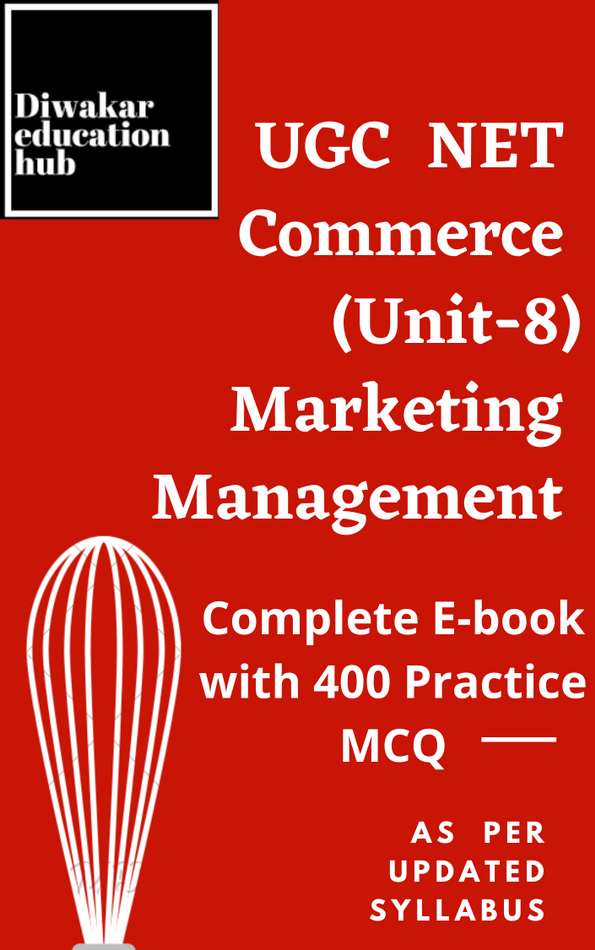 UGC NET Commerce Marketing Management (Unit -8) E-book (Study Notes ...