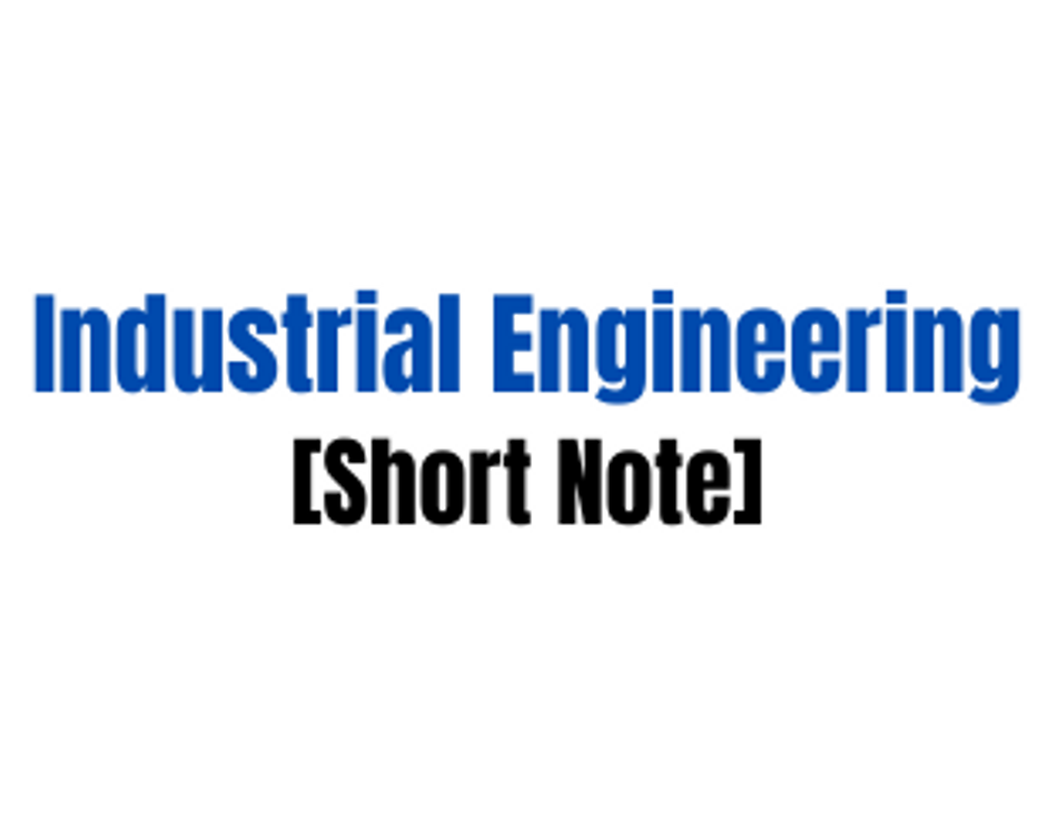 GATE Mechanical Short Notes: Industrial Engineering