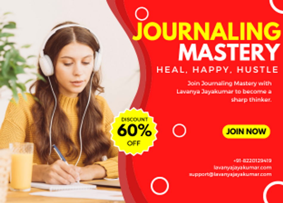 Journaling Mastery with Lavanya Jayakumar