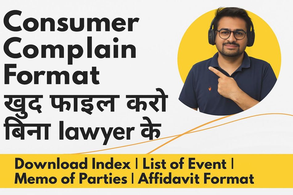 Online Consumer Court Complaint Format with Affidavit – e-Jagriti ...