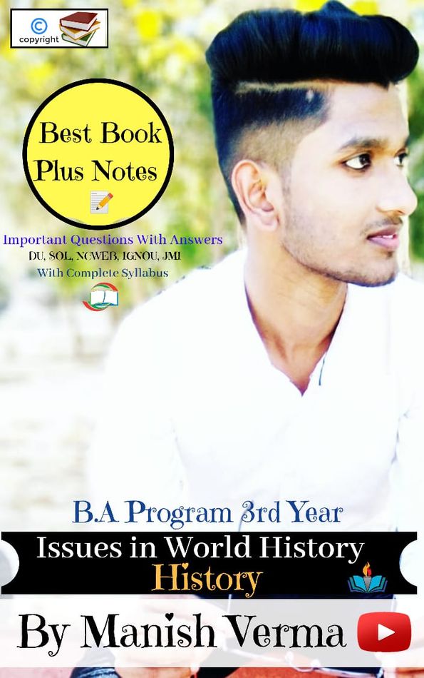B.A Program 3rd Year History Best Notes + Complete Books "Issues in ...
