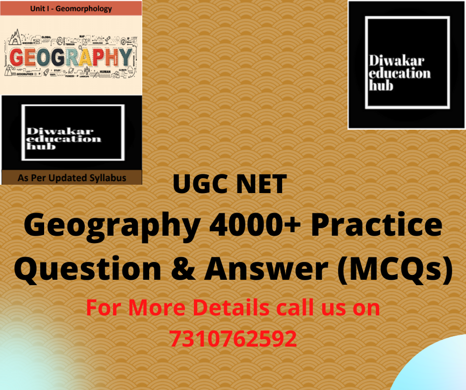 UGC NET Geography Question Bank Topic Wise 4000 MCQ Question ugc-net-geography-question-bank-topic-wise-4000-mcq-question