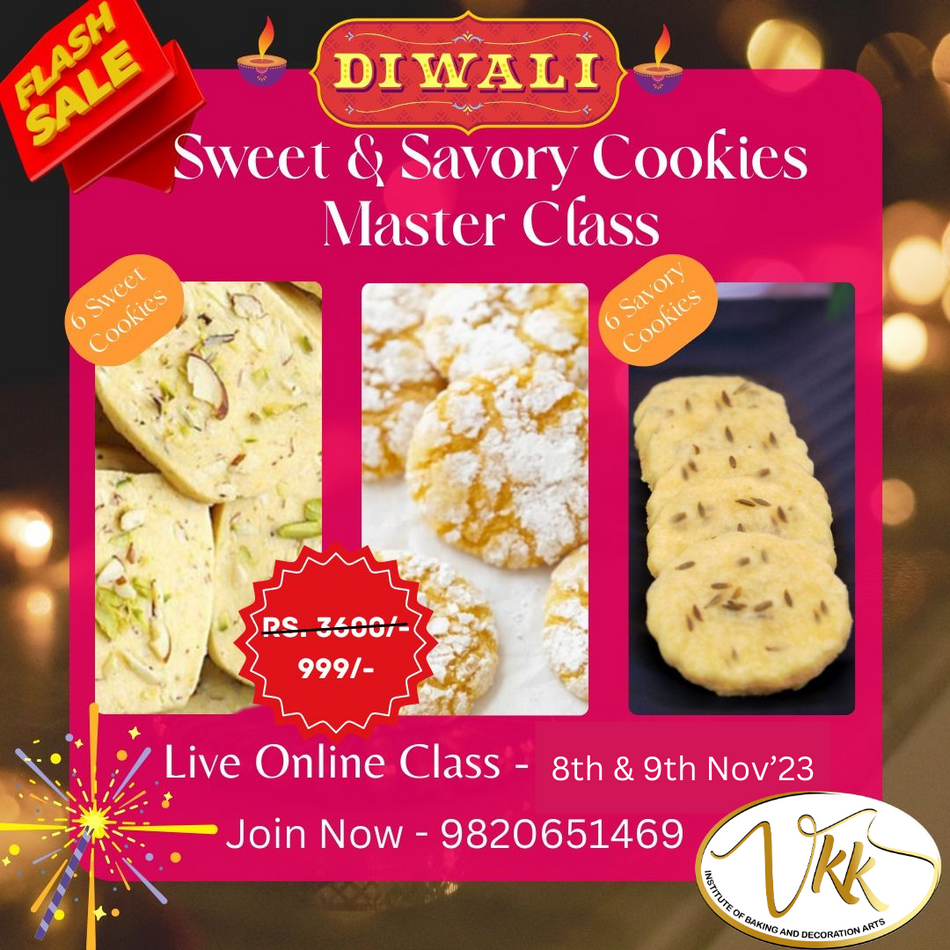 Exotic Sweet & Savory Cookies Master Class