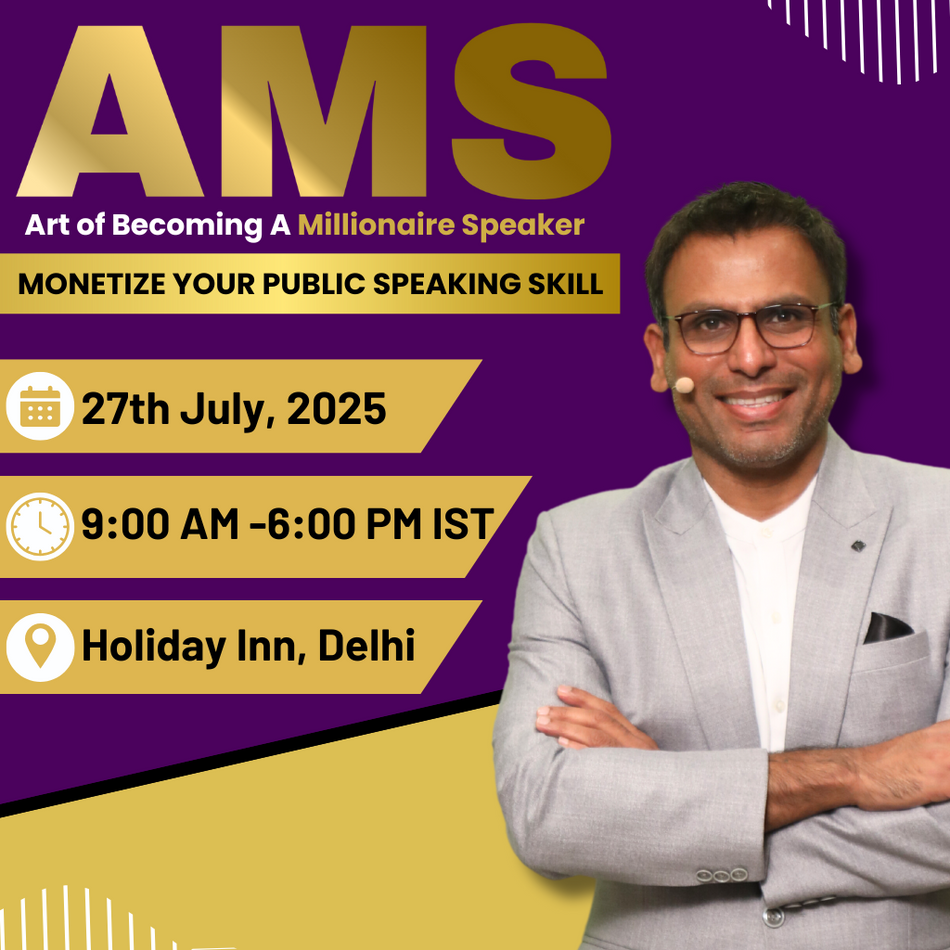 The Art of Becoming A Milllonaire Speaker ( Standard Ticket )