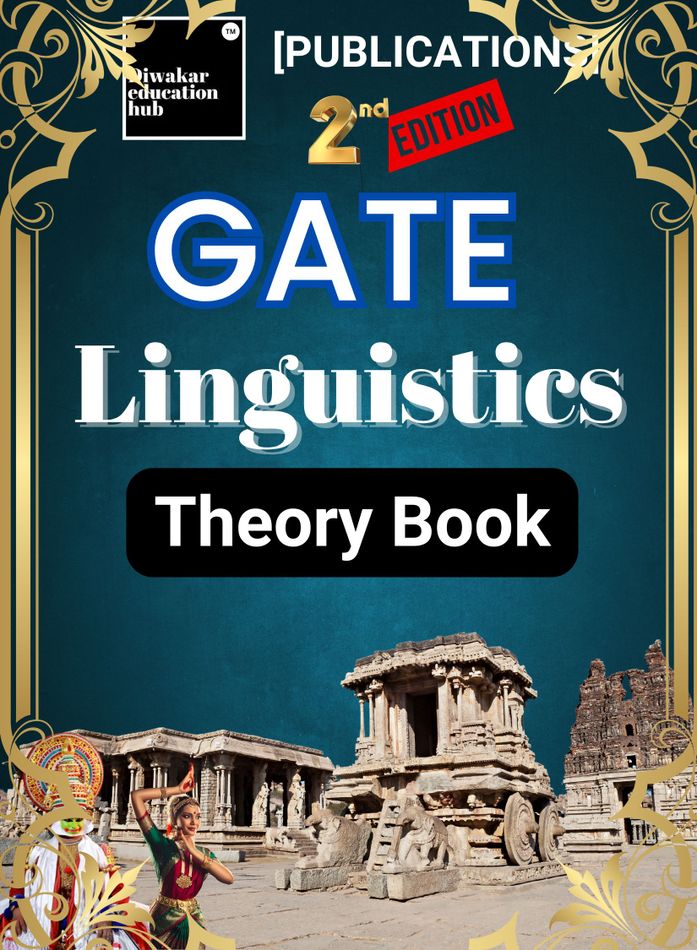 GATE Linguistics [XH-C3] Theory Book Cover all 7 Chapters As Per Latest ...
