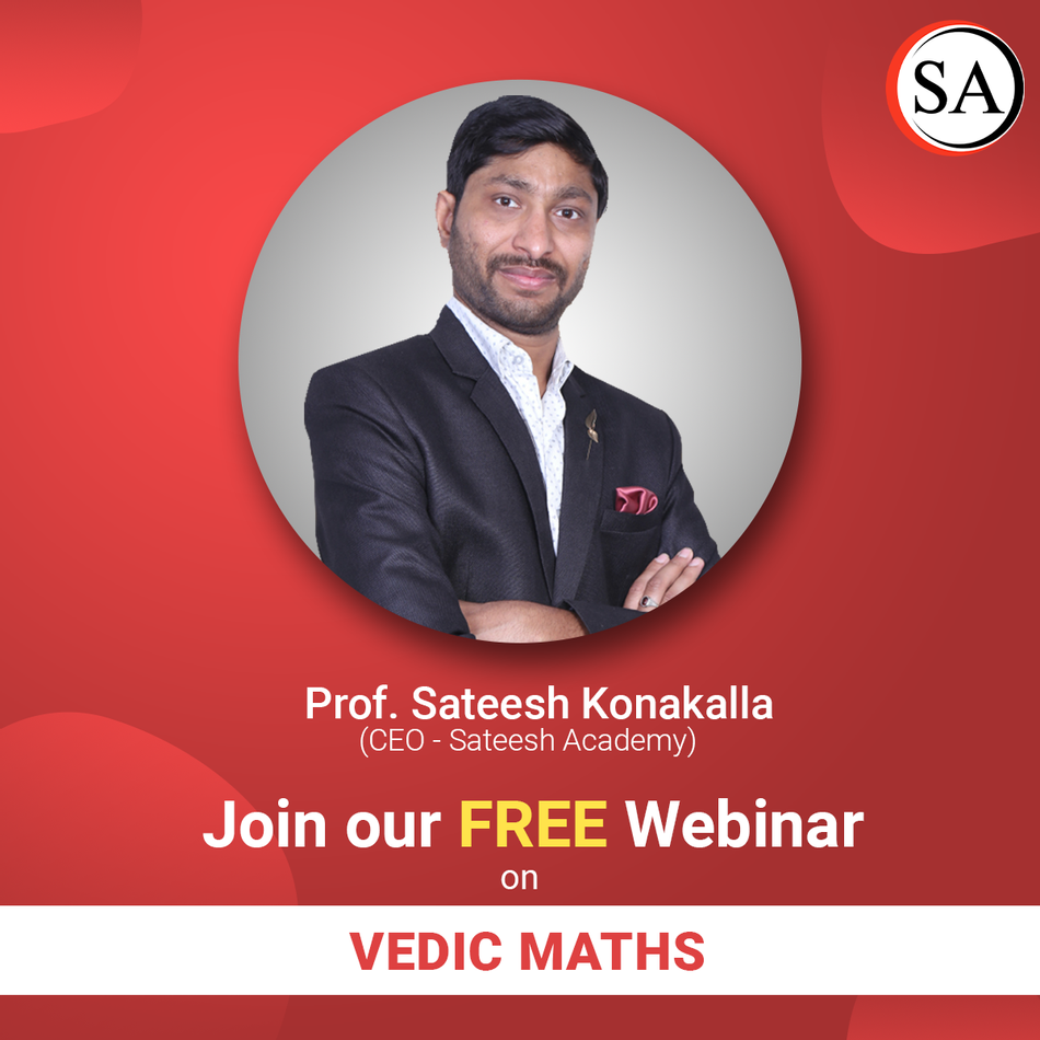 Vedic Maths Webinar (Sat 21st Aug, 2021)
