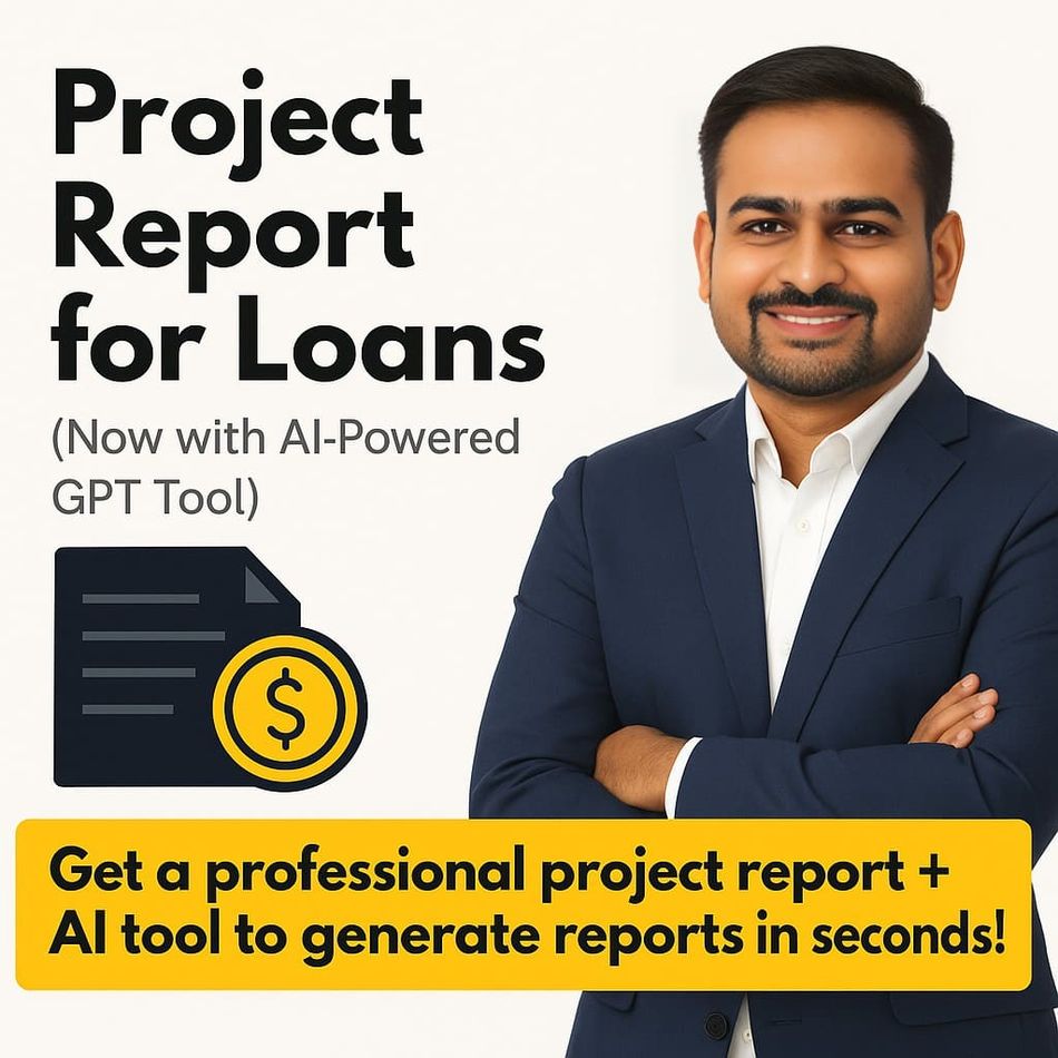 Project Report Format for Bank Loan & PMEGP – Download Excel Format for ...