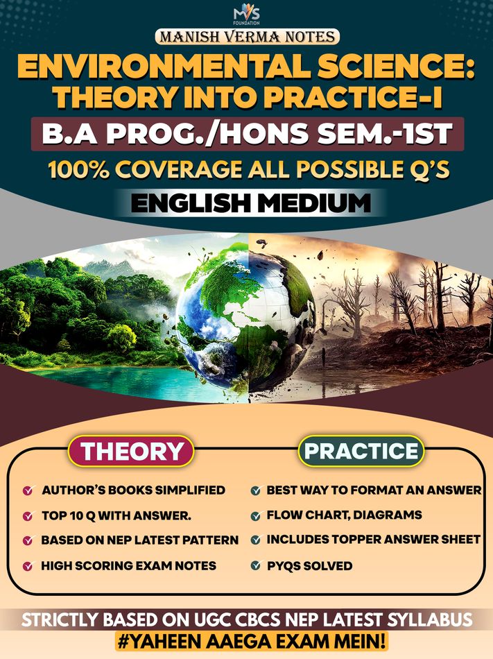 Environmental Science Notes and Important Questions with Answers