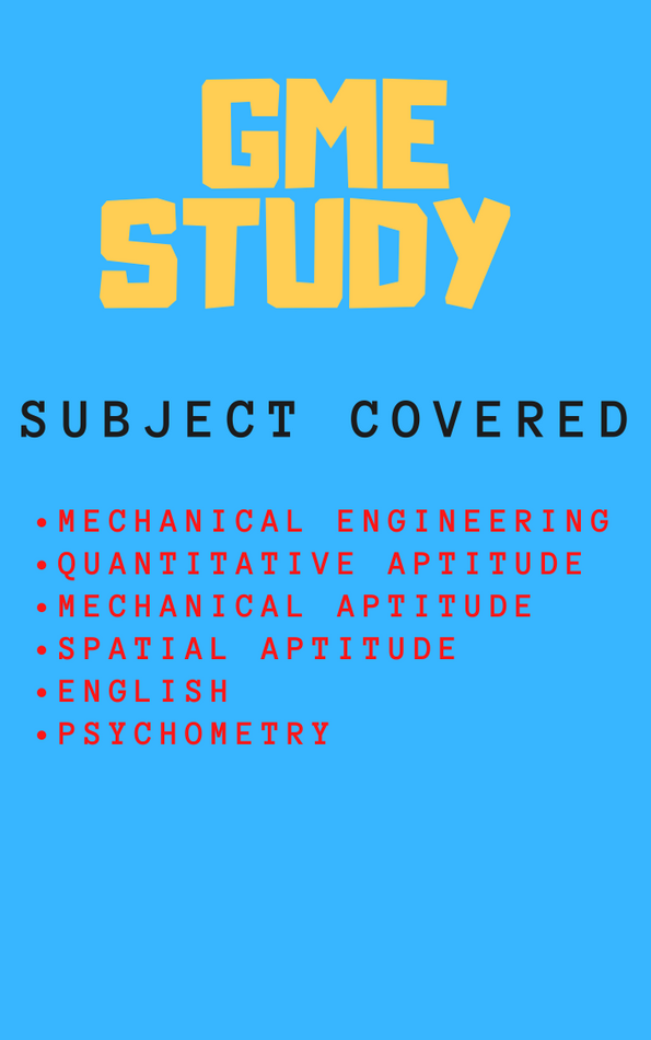GME Study Material