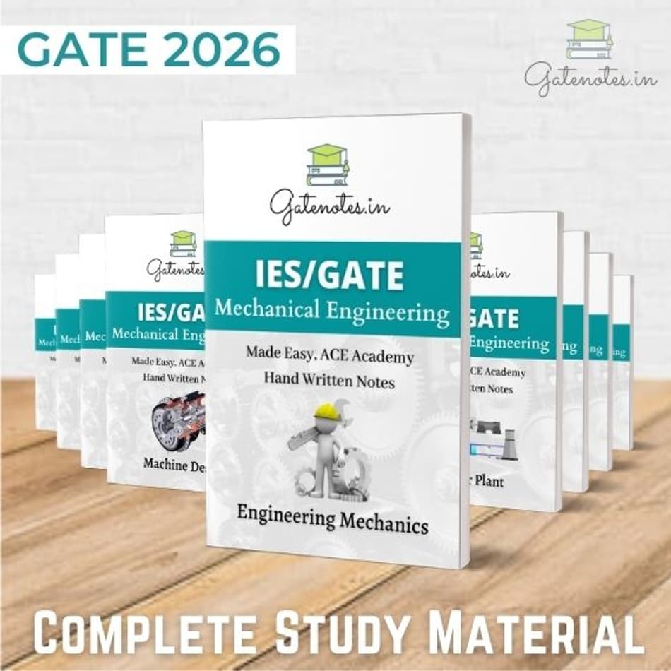 Complete GATE Mechanical Engineering Handwritten Notes 2026 | Gatenotes