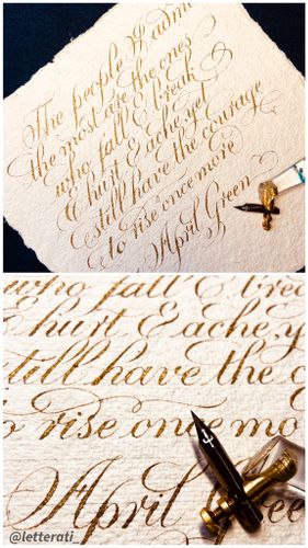 Copperplate Calligraphy Workshop (With kit)-26,27,28 Feb
