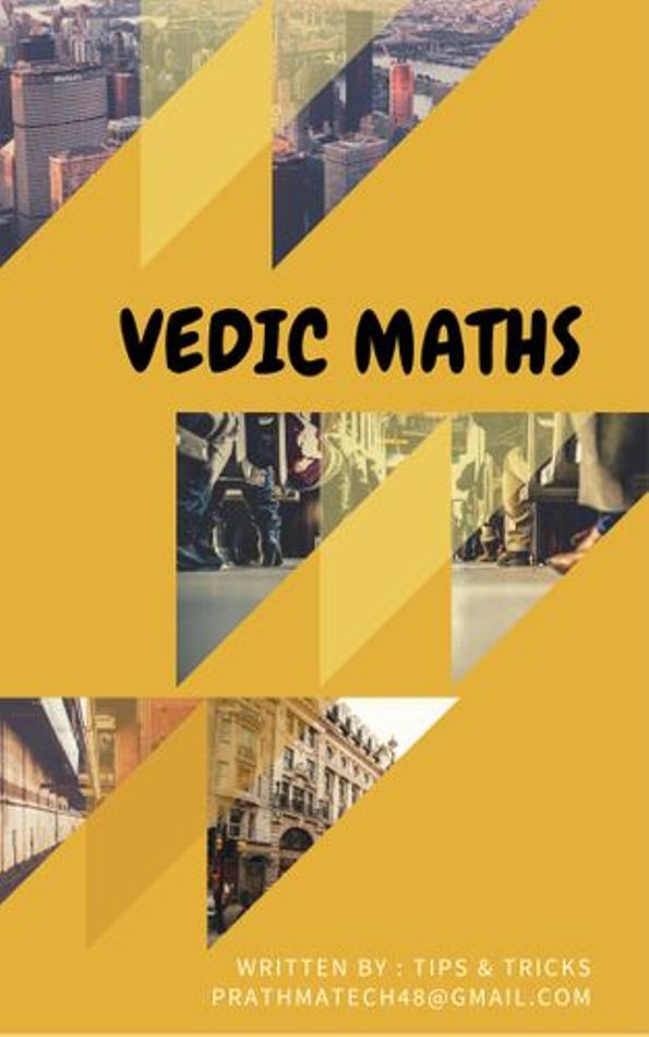 Most Important Vedic Maths Questions Answers E book For All Maths Lovers 
