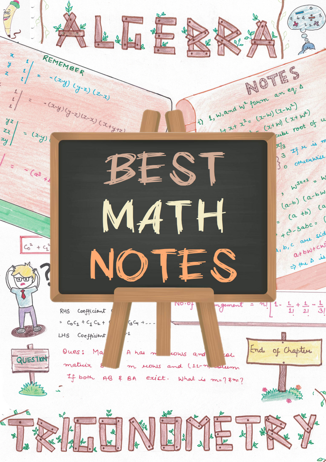 Math Handwritten Color Notes PDF IIT JEE [Premium Notes]