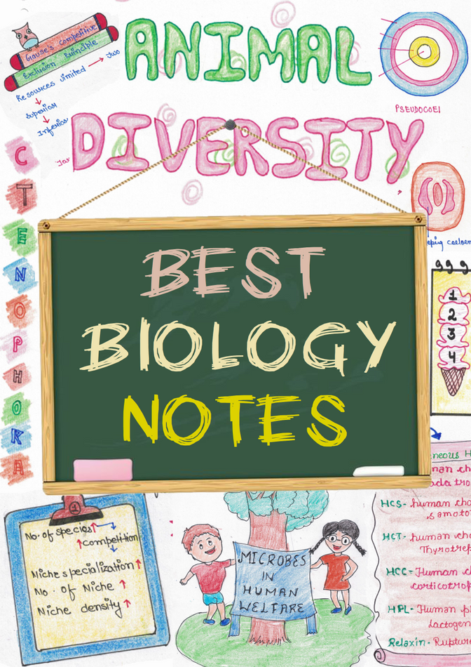 Biology Handwritten Color Notes PDF