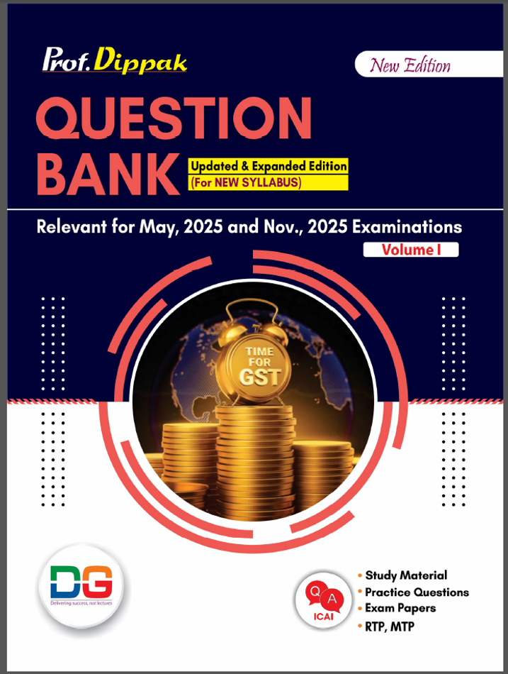 IDT Question Bank- CA Final May 25 Exams (Coloured Edition)