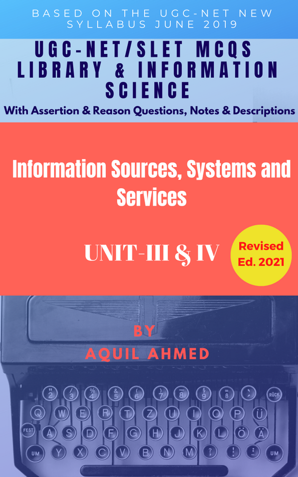 UGC-NET/SLET MCQs on Library & Information Science: UNIT-III & IV ...