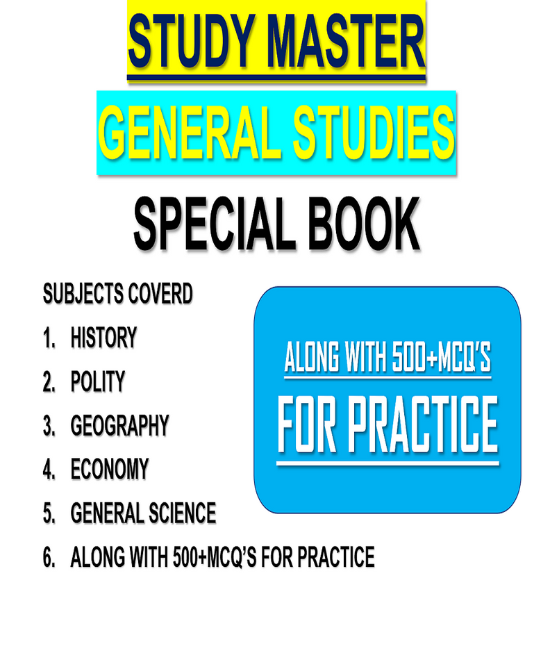 General Studies Book - English Medium
