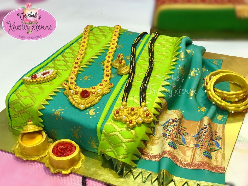 Paithani Sari Cake Masterclass