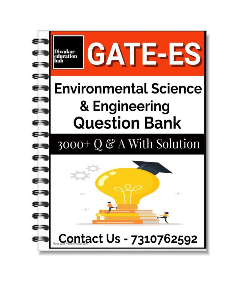 GATE Environment Science & Engineering [ES] Question Bank 3000 ...