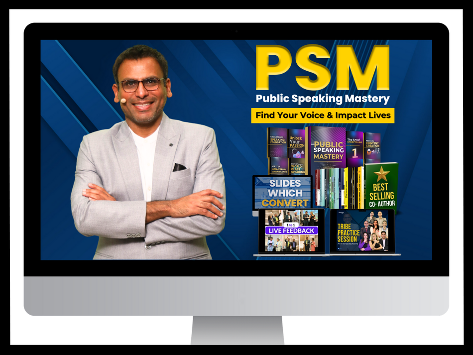 Public Speaking Mastery Virtual ( Premium Package)