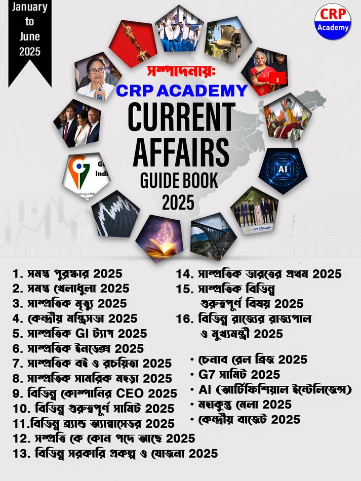 January to July Current Affairs 2025 ebook