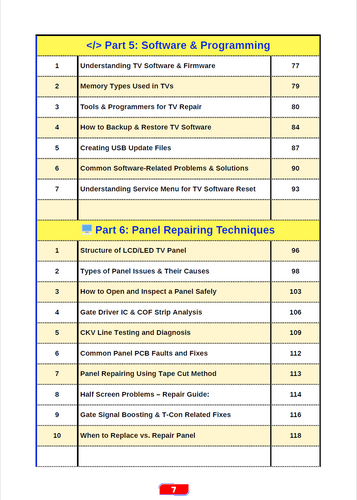 ultimate lcd led tv reapiring guide ebook in hindi